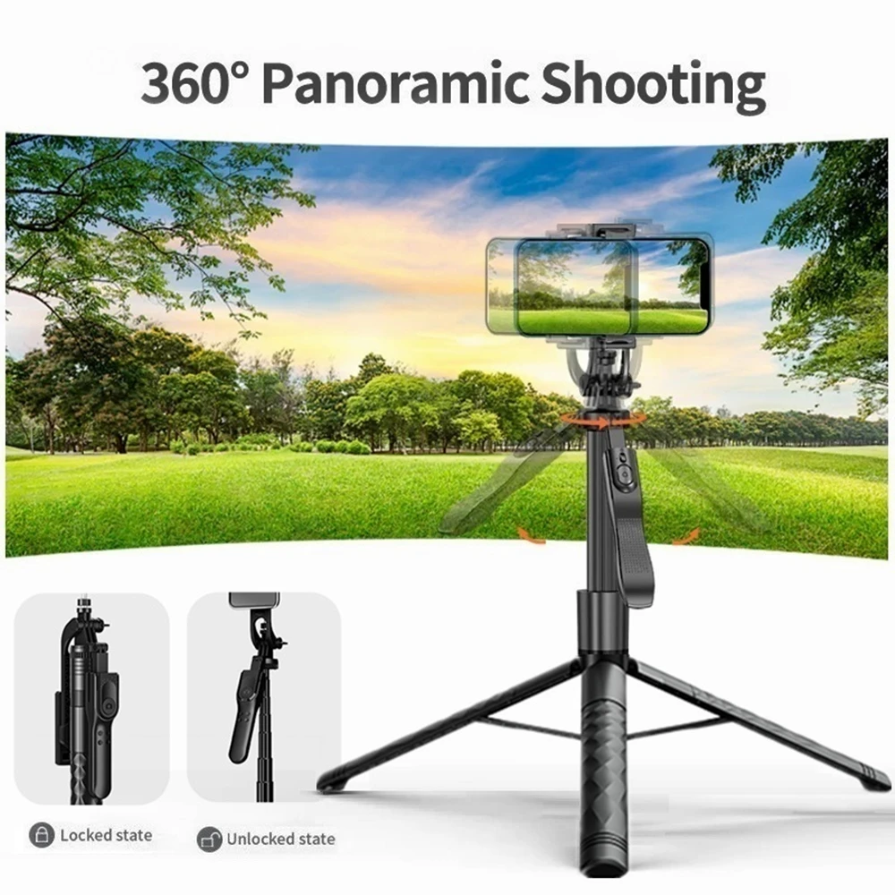 68-9-175cm-Tall-360-Rotation-Panorama-Selfie-Stick-Smartphone-Holder ...
