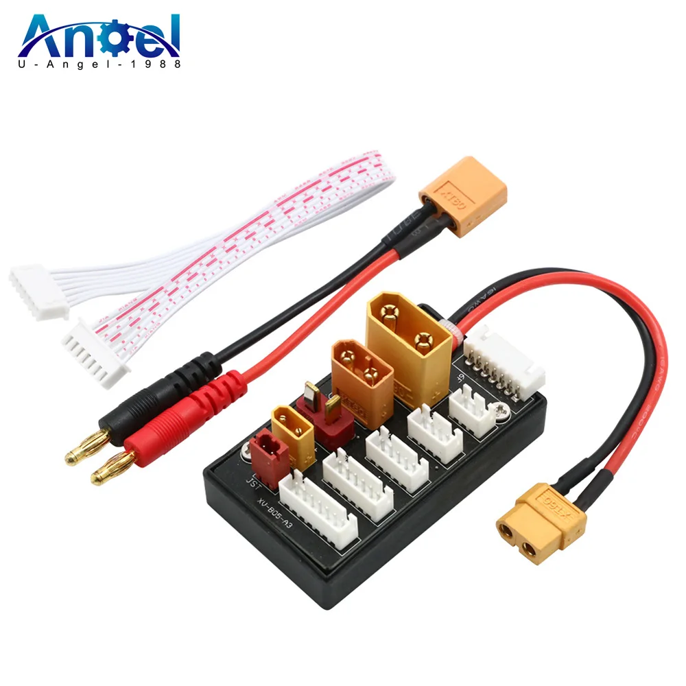 XT30-XT60-XT90-JST-T-Connector-Lipo-Battery-Multi-Charger-2-6S-Parallel ...