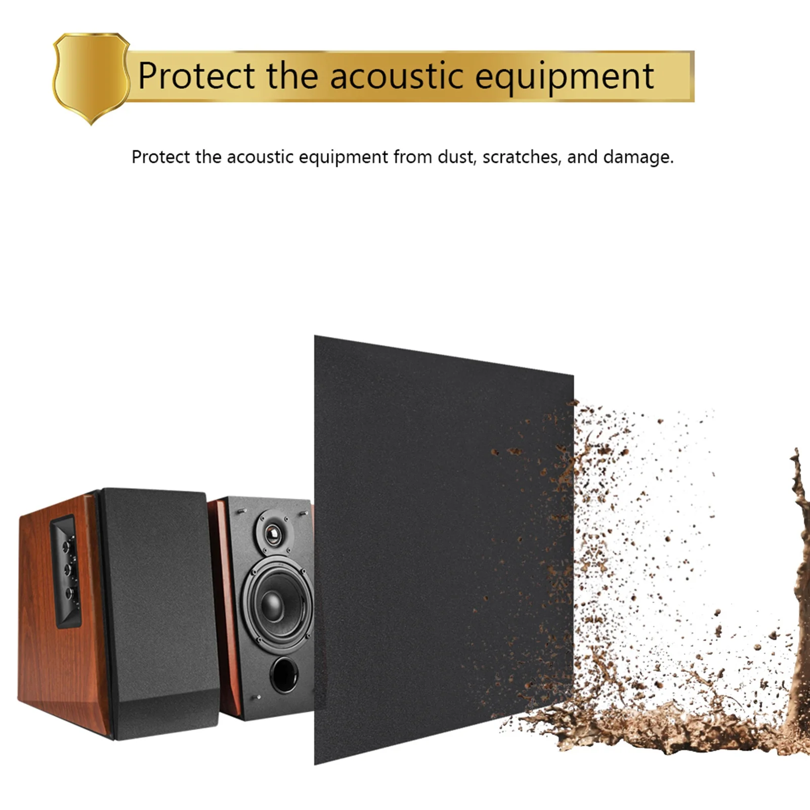 Dustproof-Protective-Speaker-Grill-Cloth-Stereo-Gille-Fabric-Speaker ...