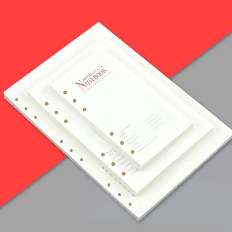 A5/A6 Binder Filler Paper Inner Pages for Notebooks Writing Pads Line ...