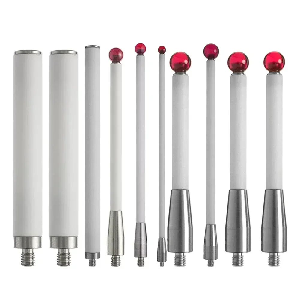 1pcs CMM Touch Probe Stylus 6mm Diameter Ru By Ball Stem Ceramic Rod ...