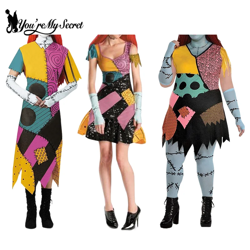 [You're My Secret] Halloween Cosplay Dress Party Horro Costume Sally ...