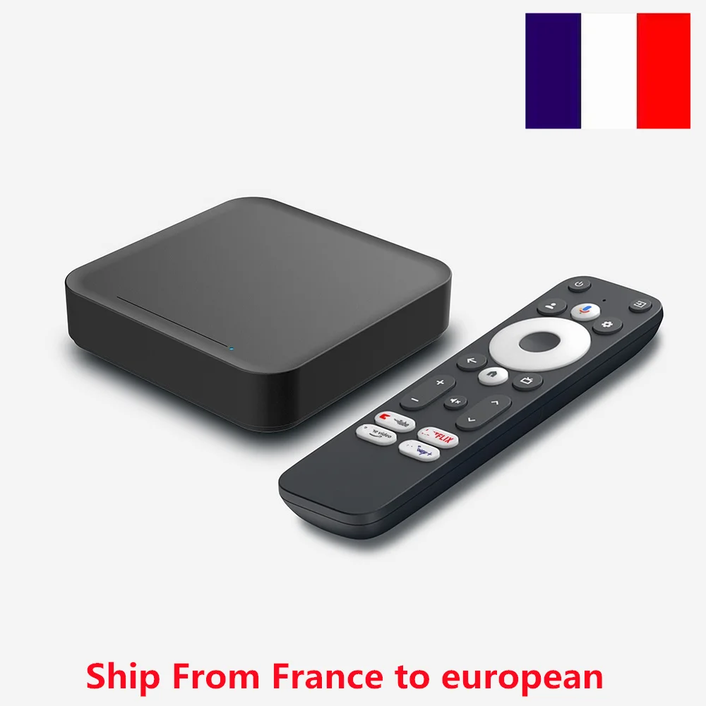 Boîte de Dongle TV RockTek Gt1, certifiée Netflix Google, 2 go DDR4, 32 ...