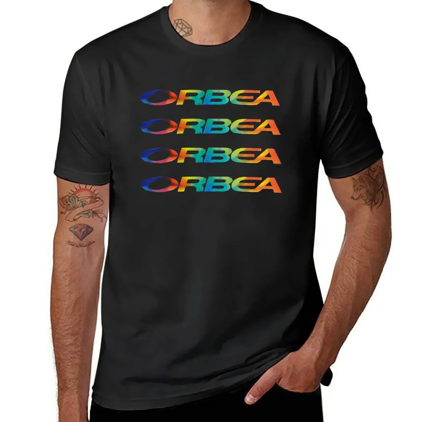 Orbea Bicycle T-Shirt basketball graphic tees man clothes anime mens ...