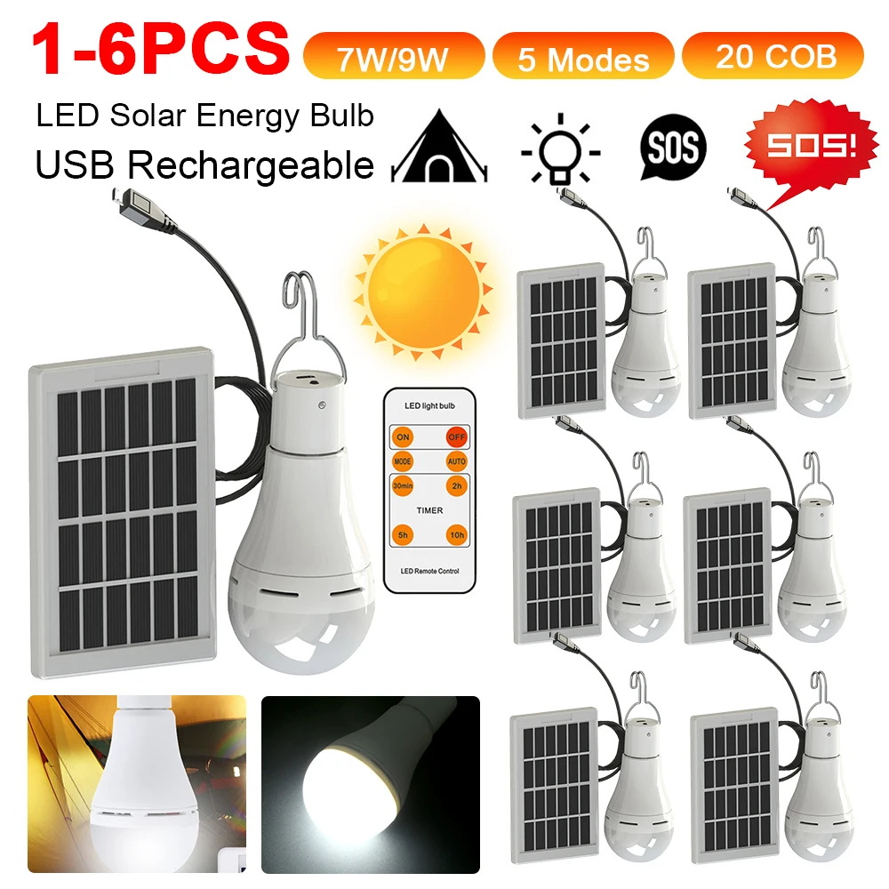 Bombilla-LED-Solar-impermeable-para-exteriores-l-mpara-colgante-de ...