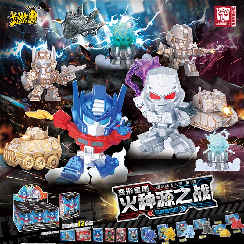 Kayou Transformers Blind box Rubber Figures Optimus Prime Bumblebee ...