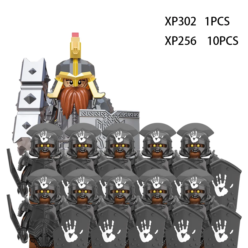 Middeleeuwse Elf Rohan soldaten Guard Leger lotr Actiefiguren Mini ...