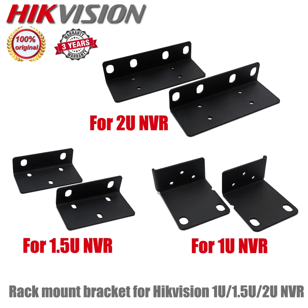 Hikvision-Rack-Ears-Bolts-Rack-Mount-Bracket-Kit-for-Hikvision-1U-1-5U ...