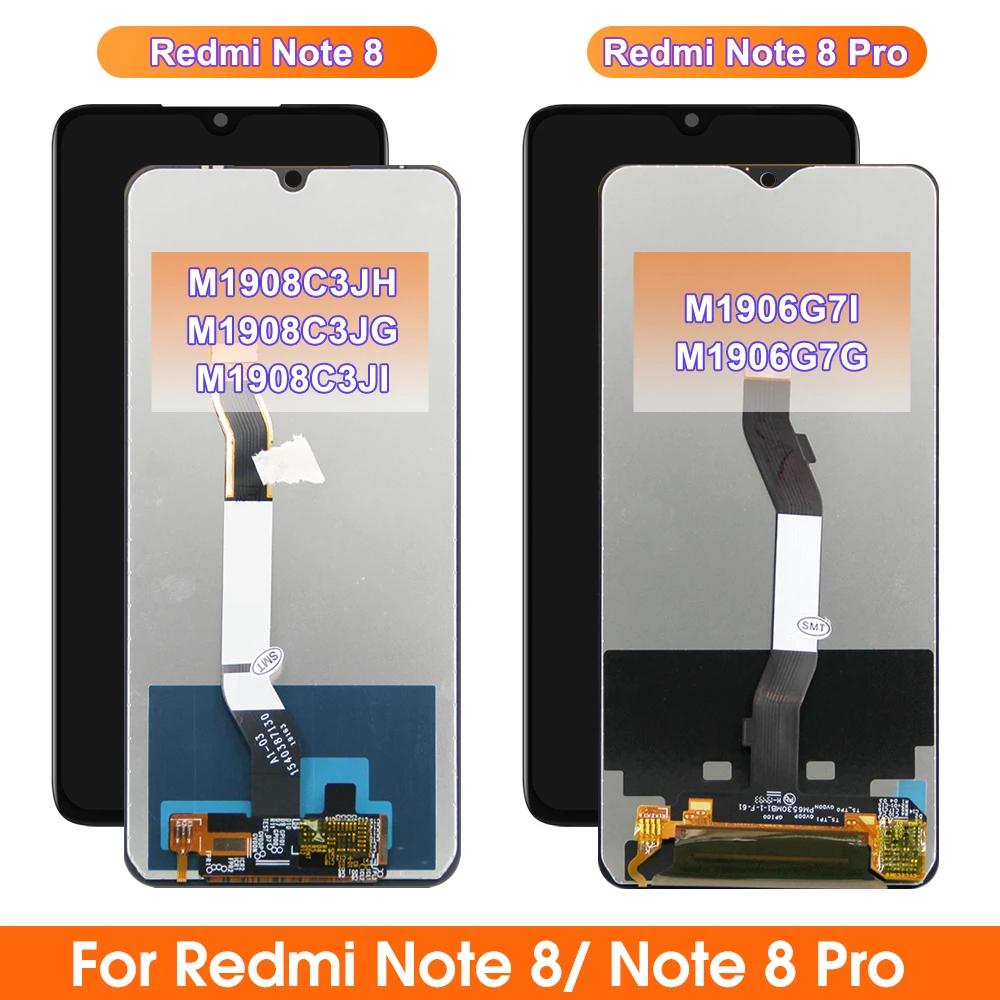 Screen-for-Xiaomi-Redmi-Note-8-Pro-M1906G7I-Lcd-Display-Digital-Touch ...