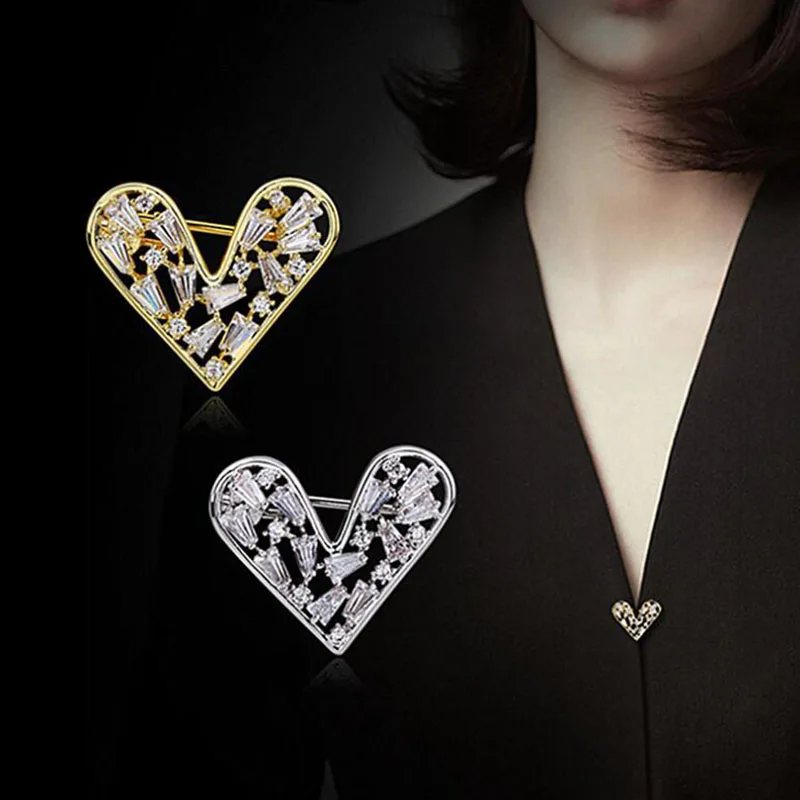 Heart-Brooch-Crystal-Flower-Brooches-For-Women-Large-Vintage-Brooch-Pin ...