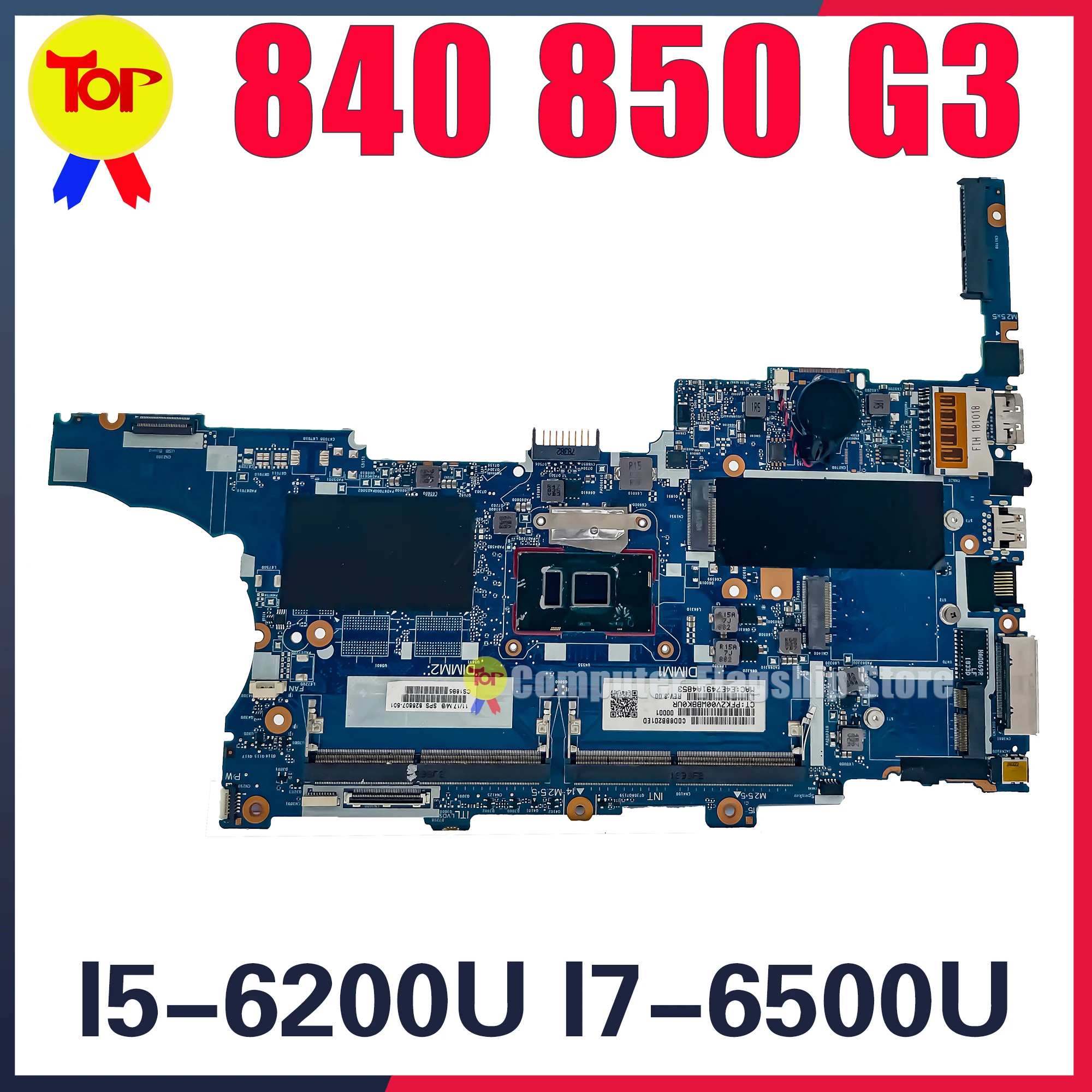 KEFU-6050a2892401-mb-a01-Laptop-Motherboard-For-HP-litebook-840-850-G3 ...