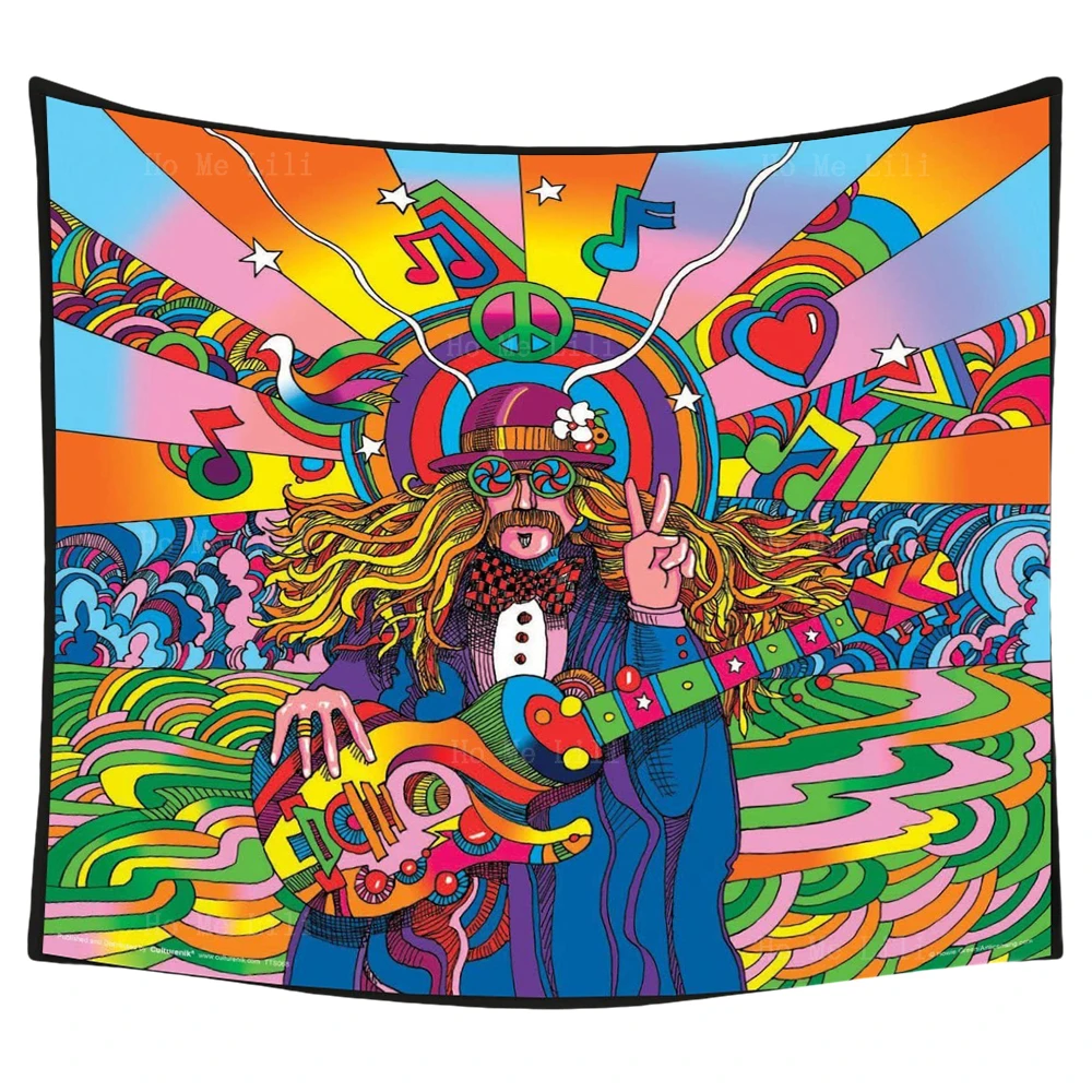 Trippy Hippie Drawings