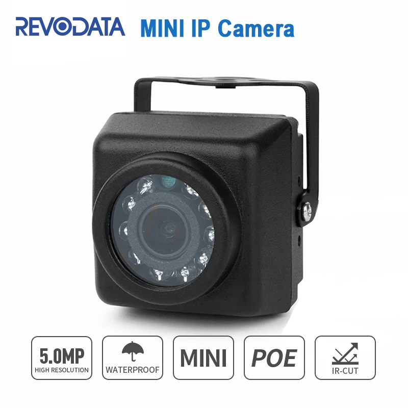 Mini IP Camera Outdoor Waterproof Security Camera 5MP POE IR Night ...