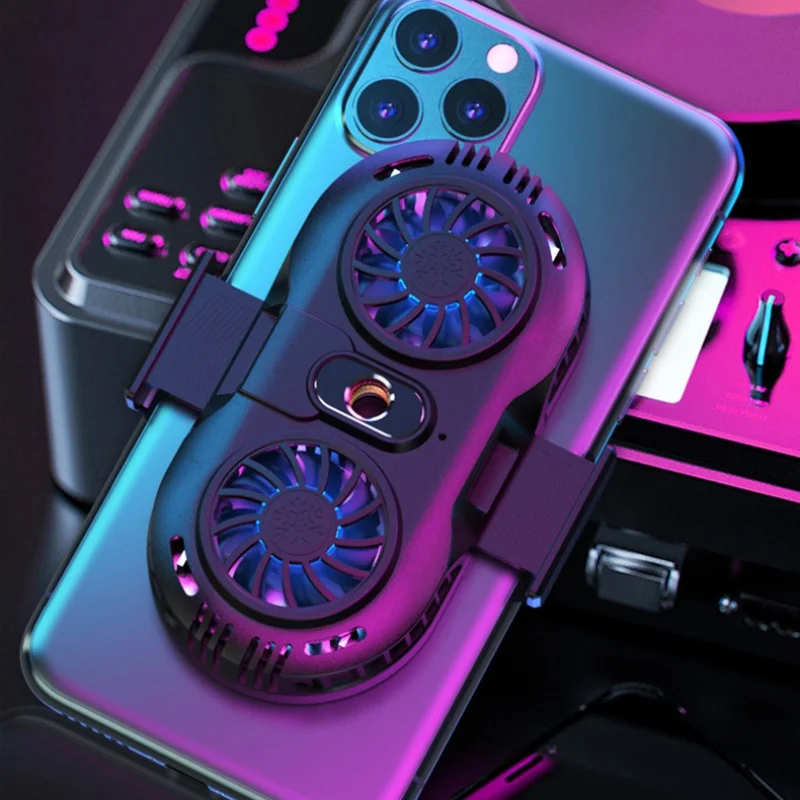 Phone-Gaming-Fan-X2-Cooler-Radiator-Gaming-Controller-Phone-Cooling ...