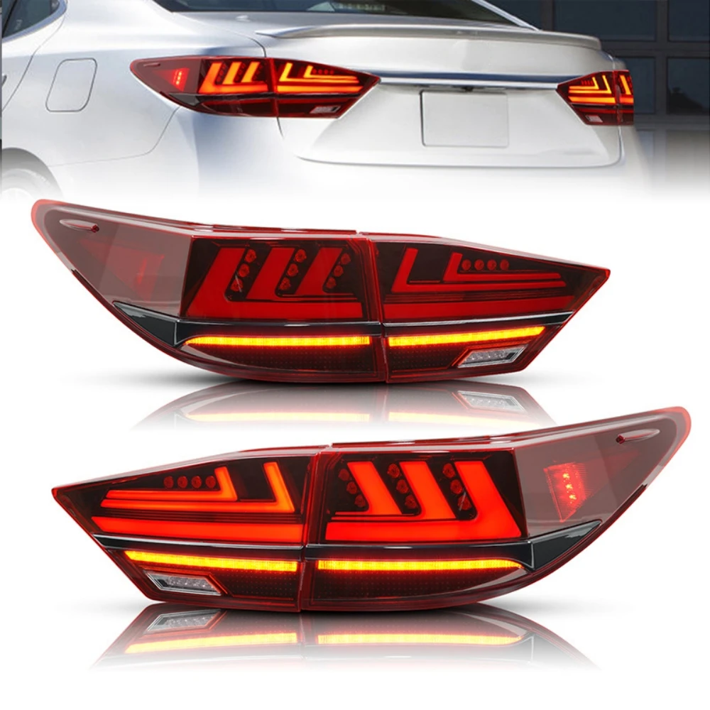 Car LED Tail light Dynamic Turn Singal Reversing Brake Light For LEXUS ...