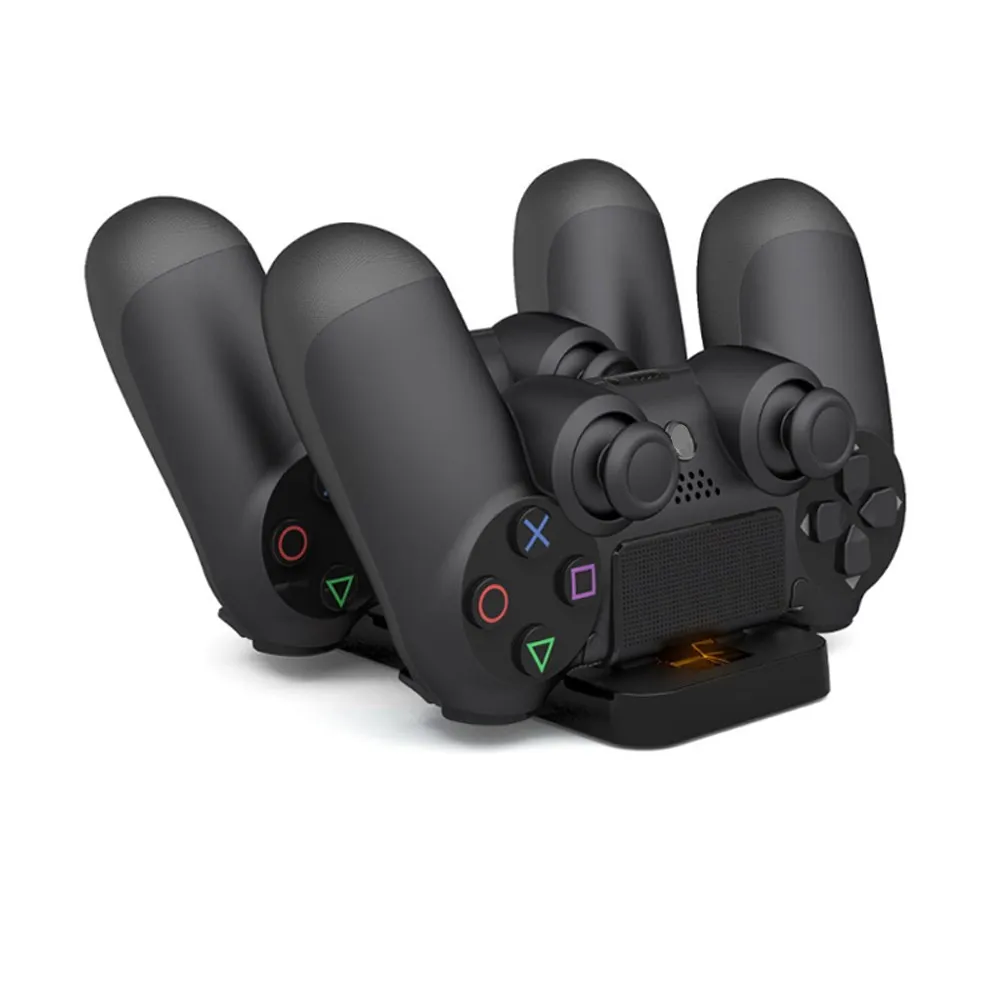 Usb Dual Charge Dock For Ps4 Controller Gaming Charging Stand Holder ...