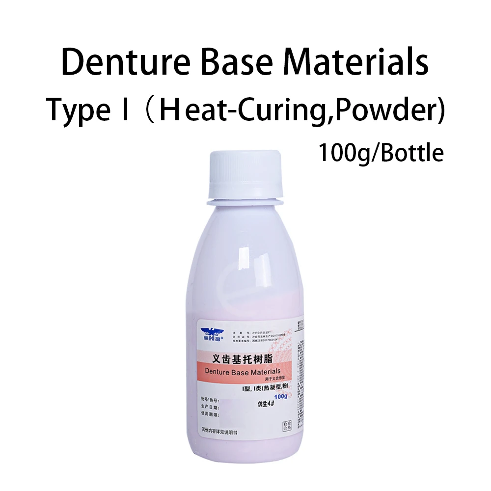 Heat Cured Denture Base Materials Dental Acrylic Resin Powder For ...