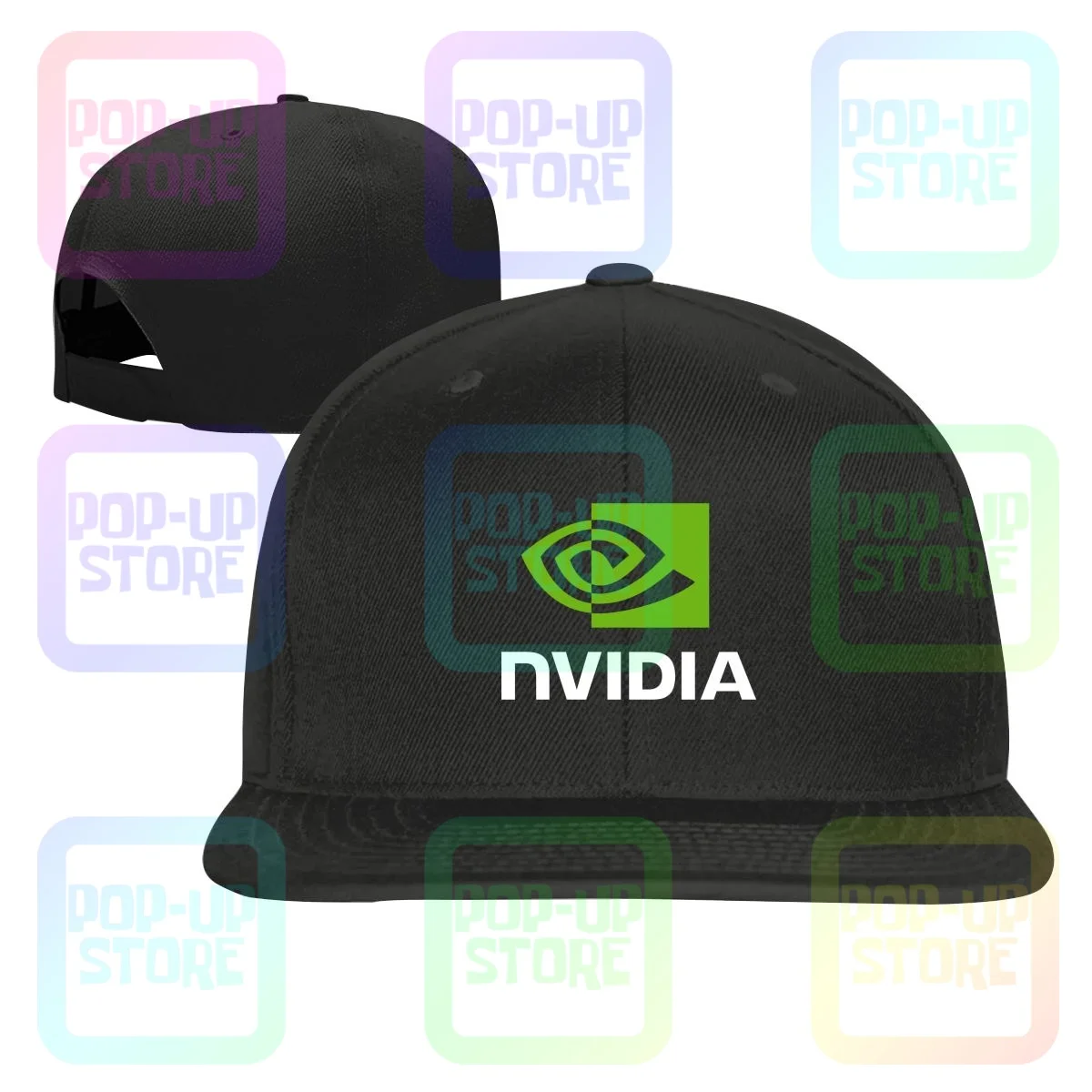 Intel Nvidia Geforce Gtx 01 Snapback Cap Baseball Caps Cute Hipster ...