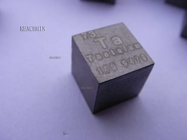 Ta Tantalum Cube Block Ball Sheet Pure 99.9% Cut Periodic Table of ...