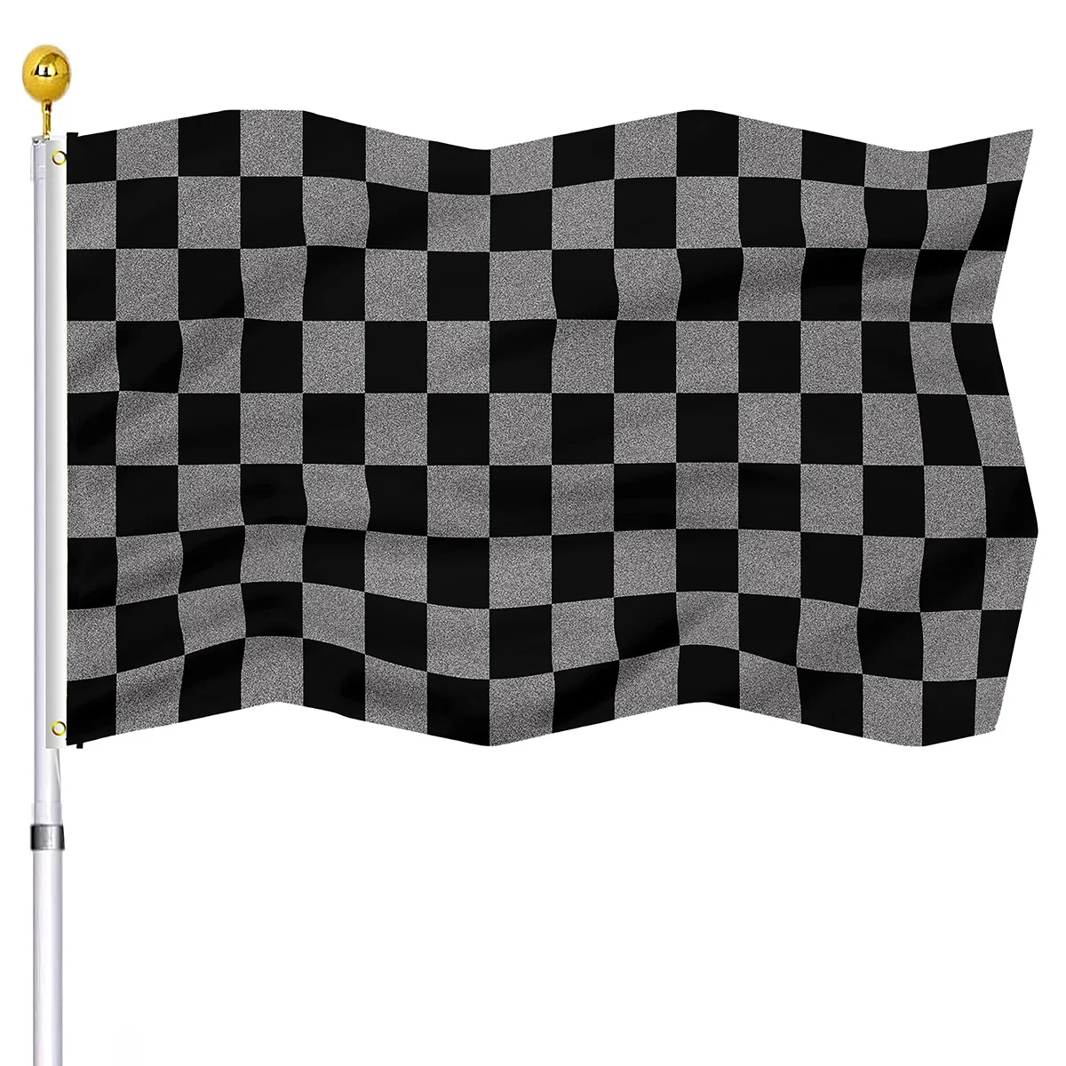Black And White Checkered Flag