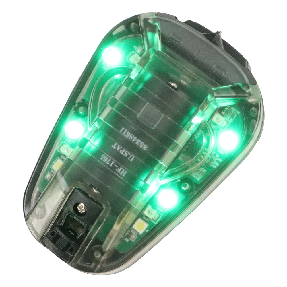 BOOIU-Tactical-Helmet-Light-Signal-Light-with-LED-IR-Strobe-IFF-Helmet ...