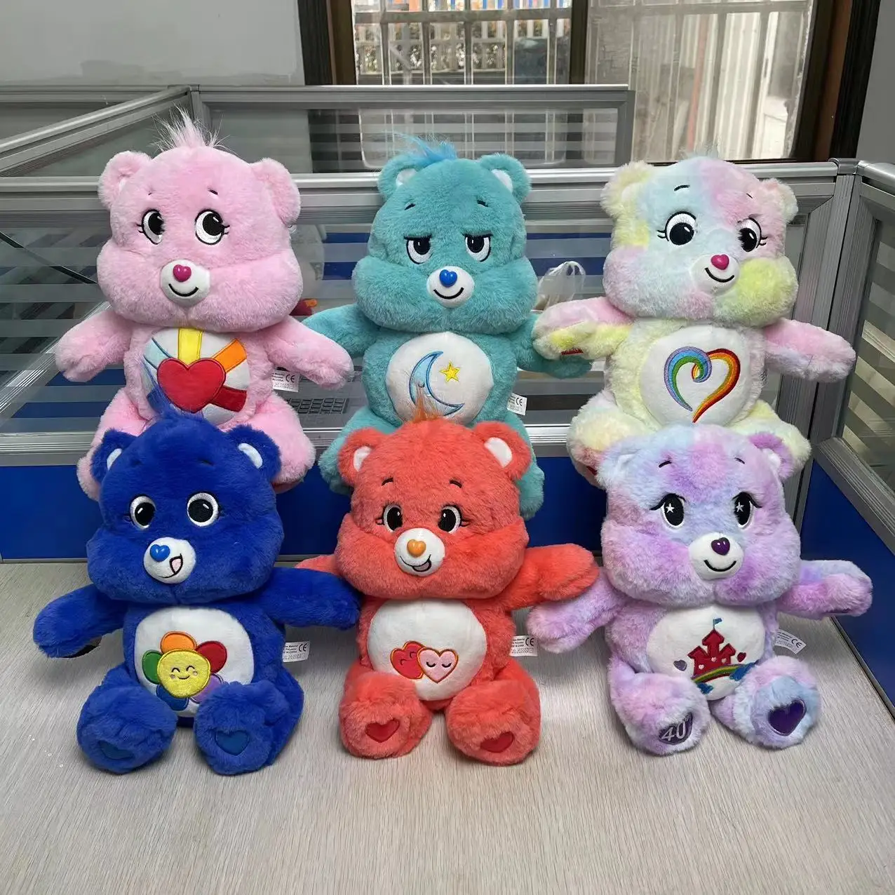 Novas Cores Ursos Teddy Love Rainbow Bear Plush Animals Moods Teddy ...