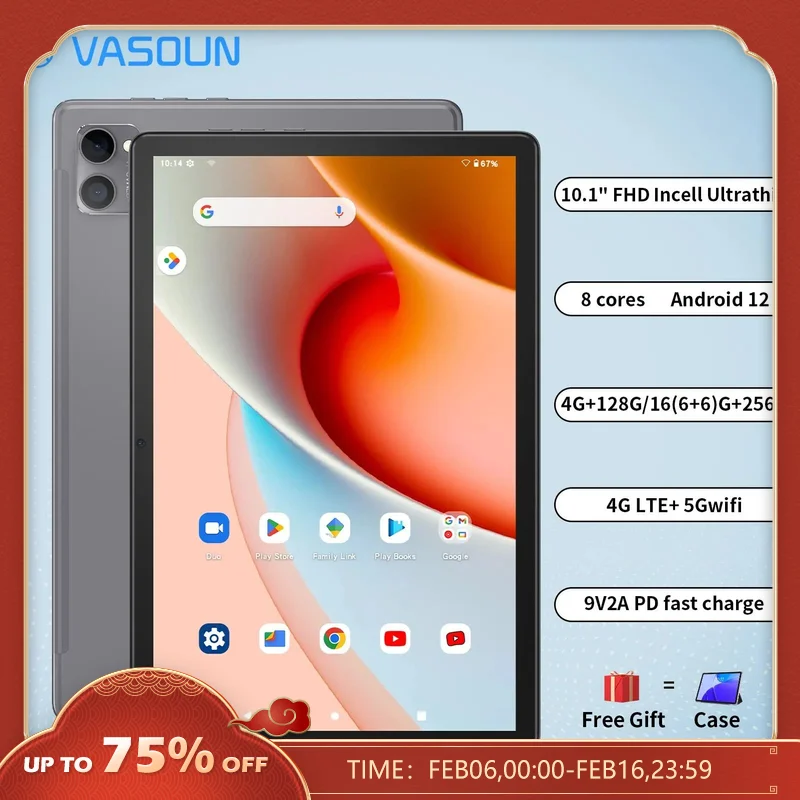 VASOUN-Tab13-Tablet-10-1-Android-12-1920x1200-FHD-12GB-6-6-Expand-RAM ...