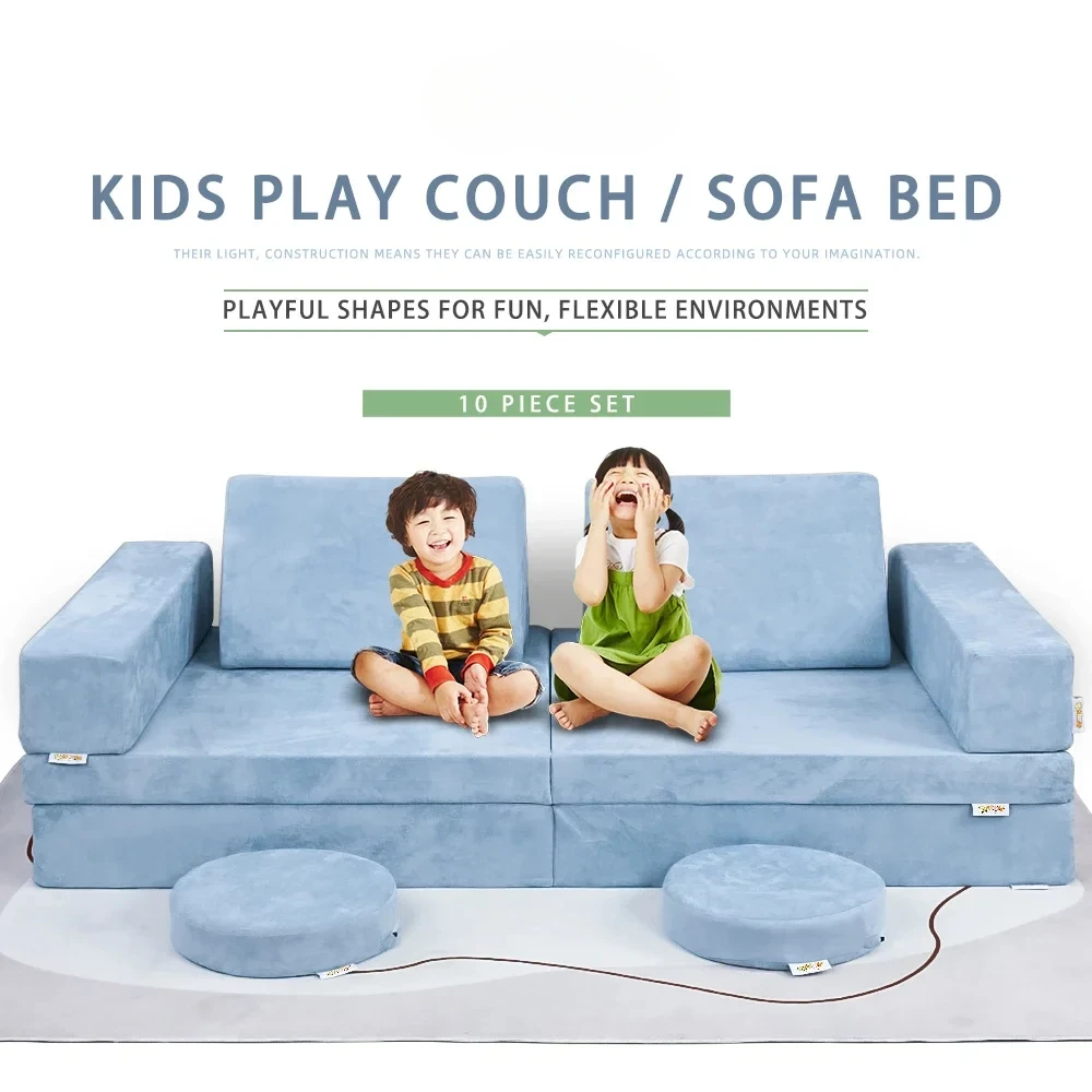 Foam-Couch-Kids-Play-Living-Room-Children-Play-Sofa-Modular-Sofa-for ...