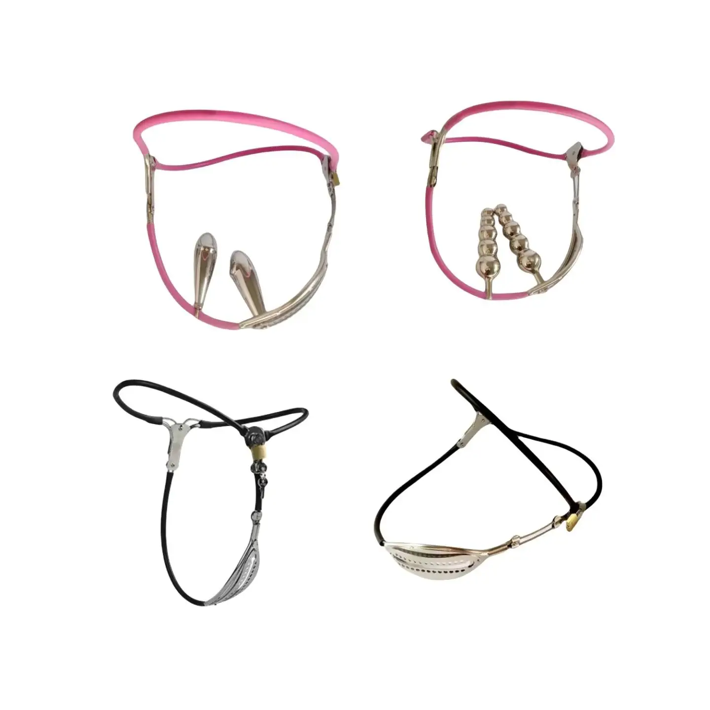 Invisible-Female-Stainless-Steel-Chastity-Belt-Device-Adjustable ...