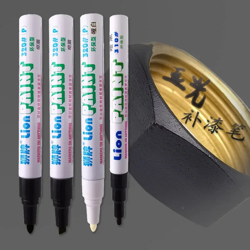 1MM-2MM-5MM-Matte-Paint-Pen-Matt-Pen-Black-Gray-White-Metal-Hardware ...