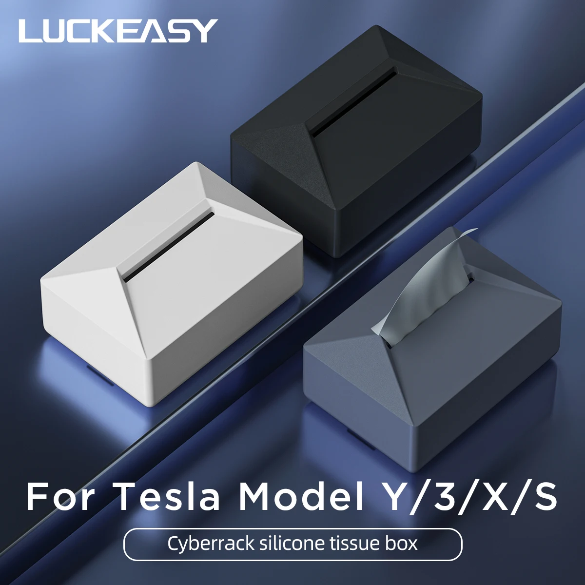 Car-Tissue-Box-For-Tesla-Model-Y-3-X-S-Seat-Back-Hanging-Silicone ...