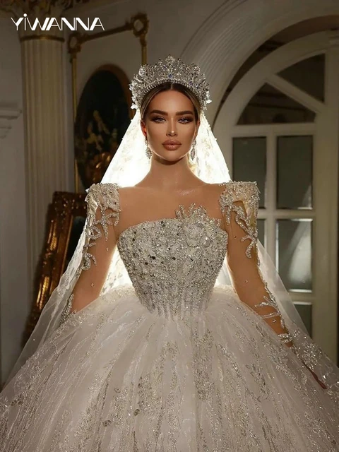 Shiny wedding dress 60 photos - Astyledwedding.com