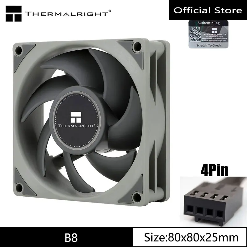 Thermalright-TL-B8-8CM-chassis-fan-S-FDB-V2-bearing-8cm-chassis-fan ...