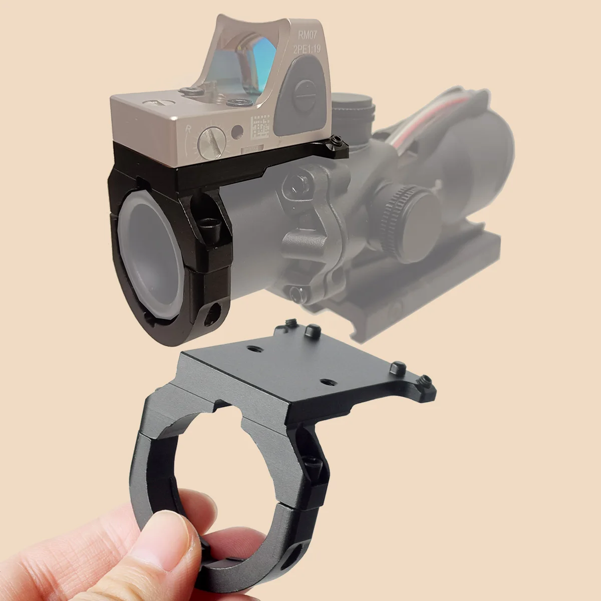 Reflejo-t-ctico-en-miniatura-Rugged-Base-de-montaje-RMR-RM38-para-Rifle ...