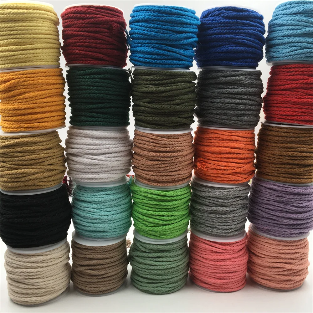 3mm-4mm-10meters-Coloful-Macaroon-Cotton-Cord-Macrame-Soft-Rope-balls ...
