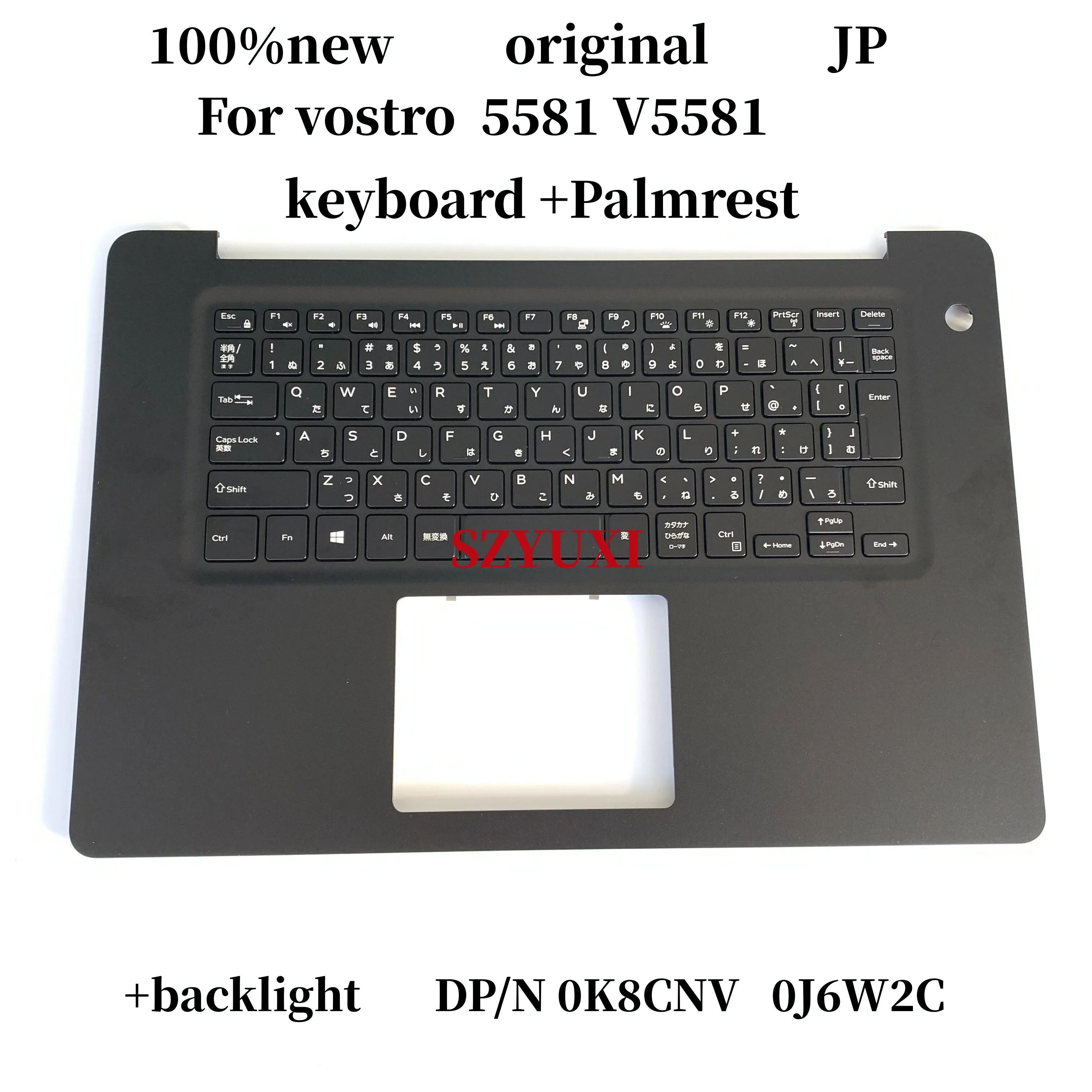 100%New Original Japanese JP For Dell vostro 5581 V5581 Palmrest ...