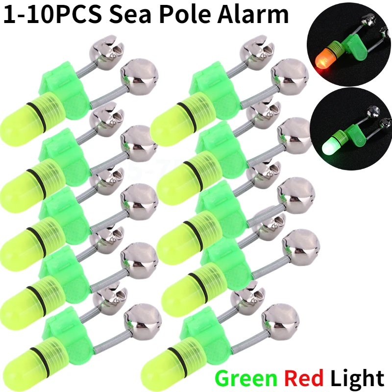 1-10pcs-LED-Fishing-Rod-Tip-LED-Light-Twin-Bells-Ring-Fish-Bait-Alarm ...