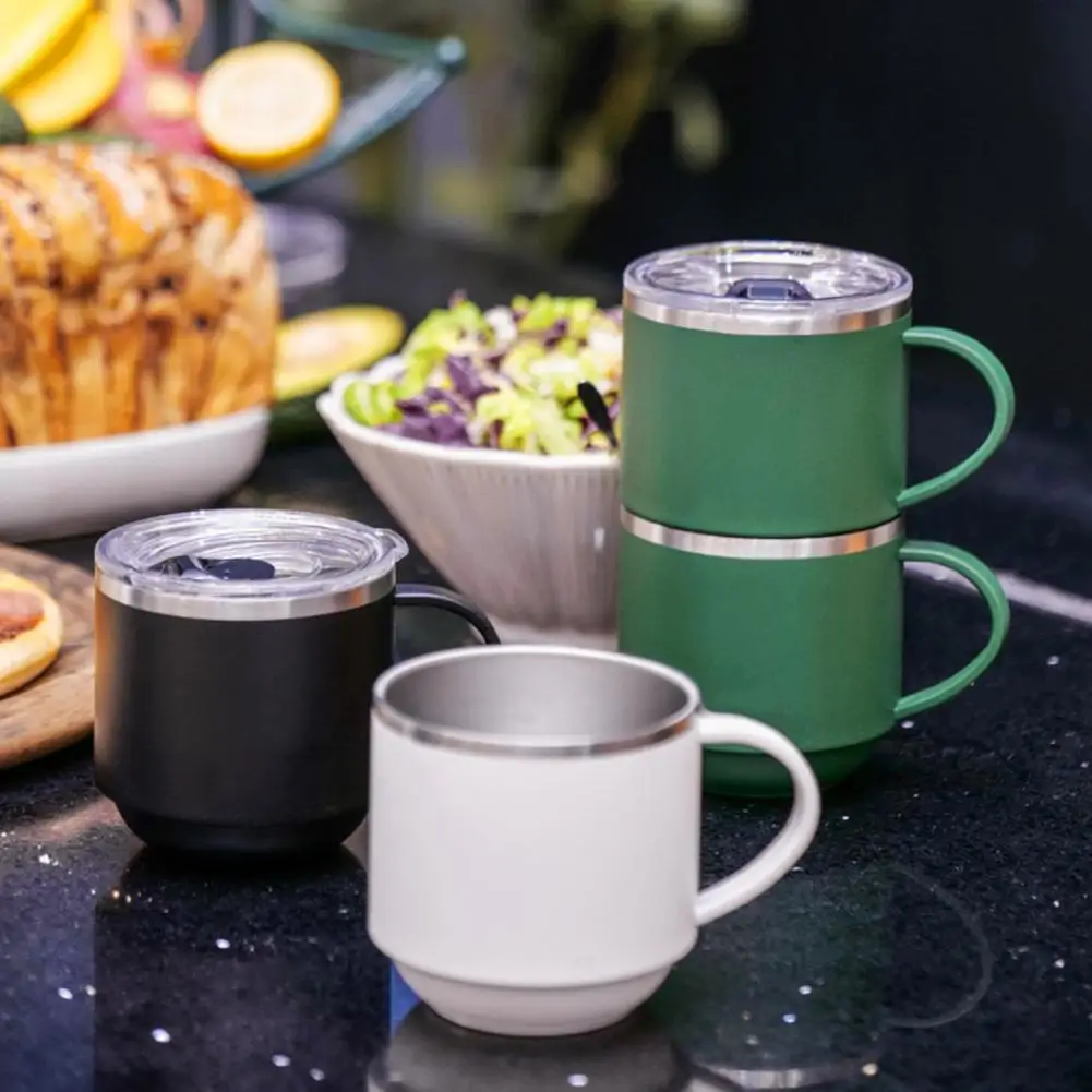 330ml Thermal Mug Design Insulated Tumbler Practical Vacuum Cup Water ...