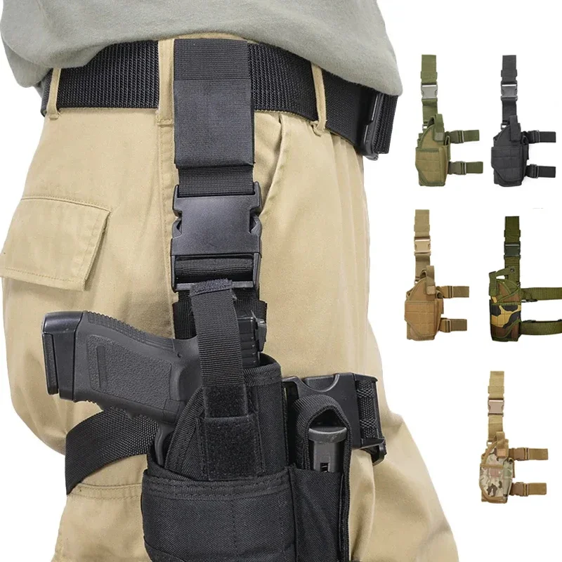 Universal-Left-Right-Hand-Gun-Holster-Tactical-Tornado-Drop-Leg-Thigh-Holsters-Hunting-Military ...