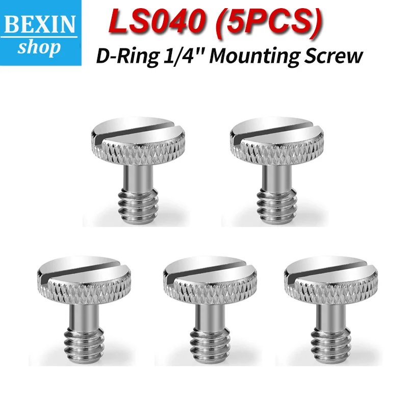 BEXIN-LS040-Camera-Screw-D-Shaft-D-Ring-1-4-Mounting-Screw-for-Camera ...