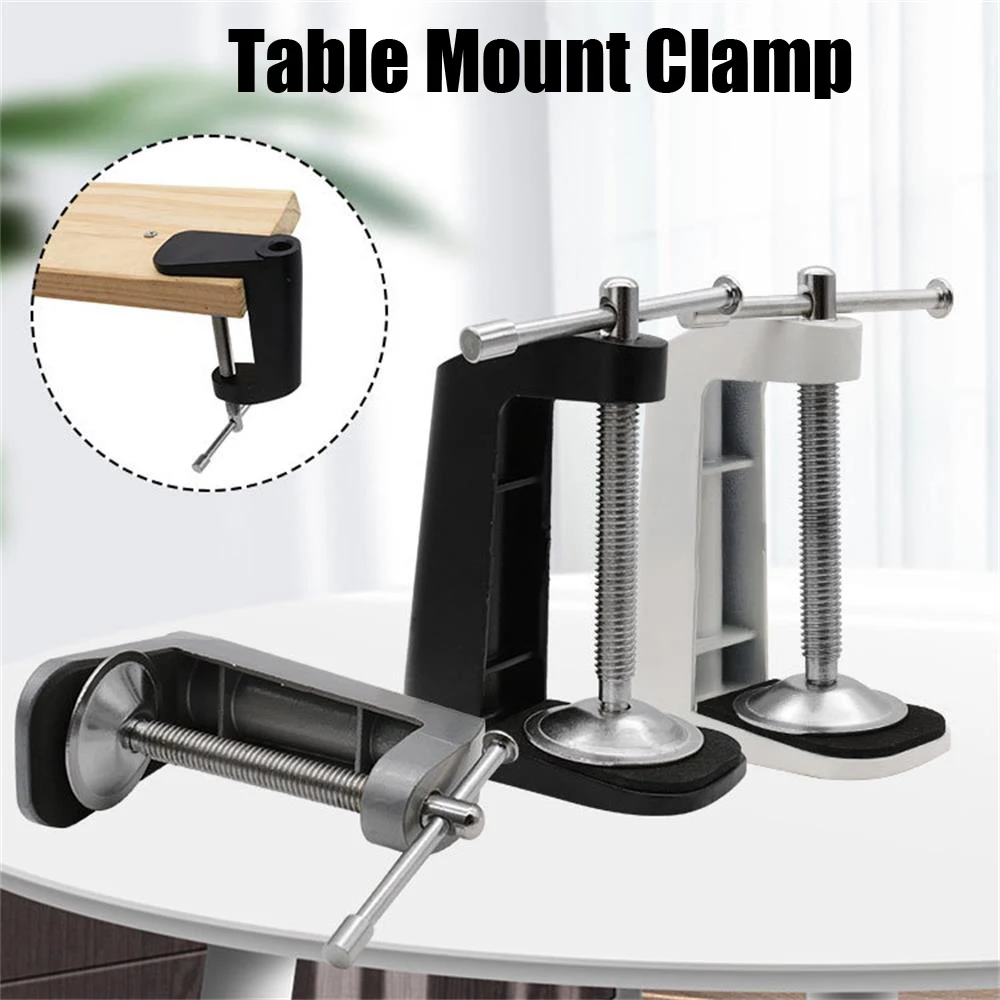 Universal-C-Shape-Table-Mount-Clamp-For-Fittings-Desk-Clip-Hose ...