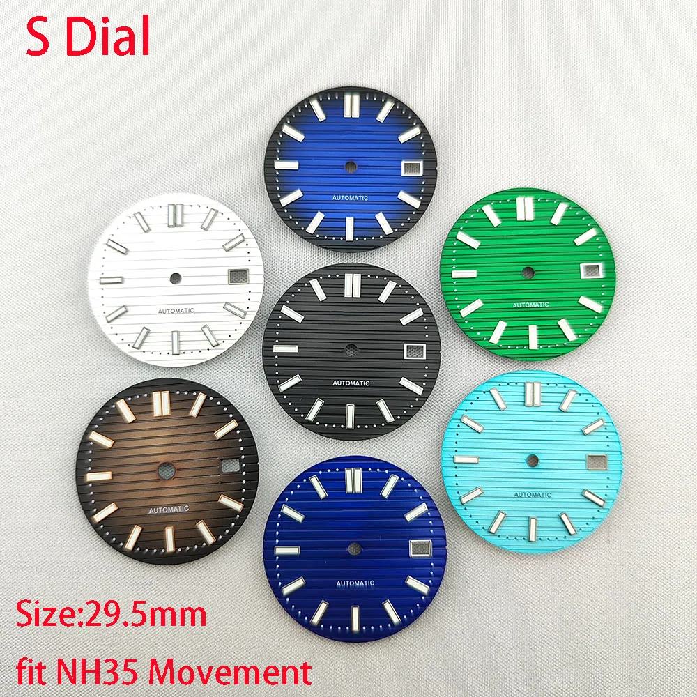 29-5mmHigh-Quality-NH35-dial-S-dial-green-luminous-suitable-for-NH35 ...