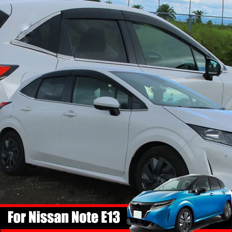 For Nissan Note E13 2020 2021 2022 stainless steel car window ...