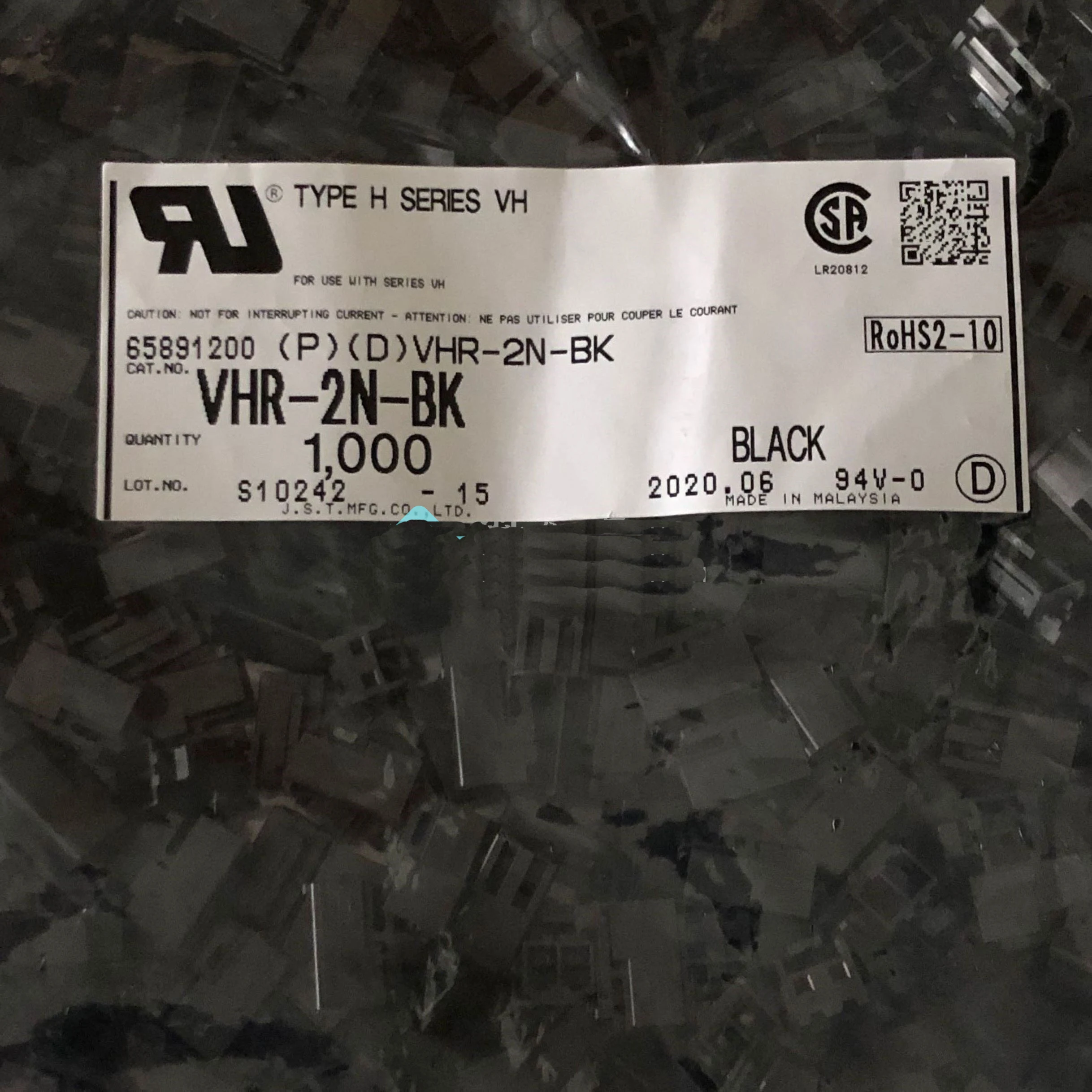 JST 100% new parts with connector VHR 2N BK VHR 2N BL VHR 2N R VHR 3N ...