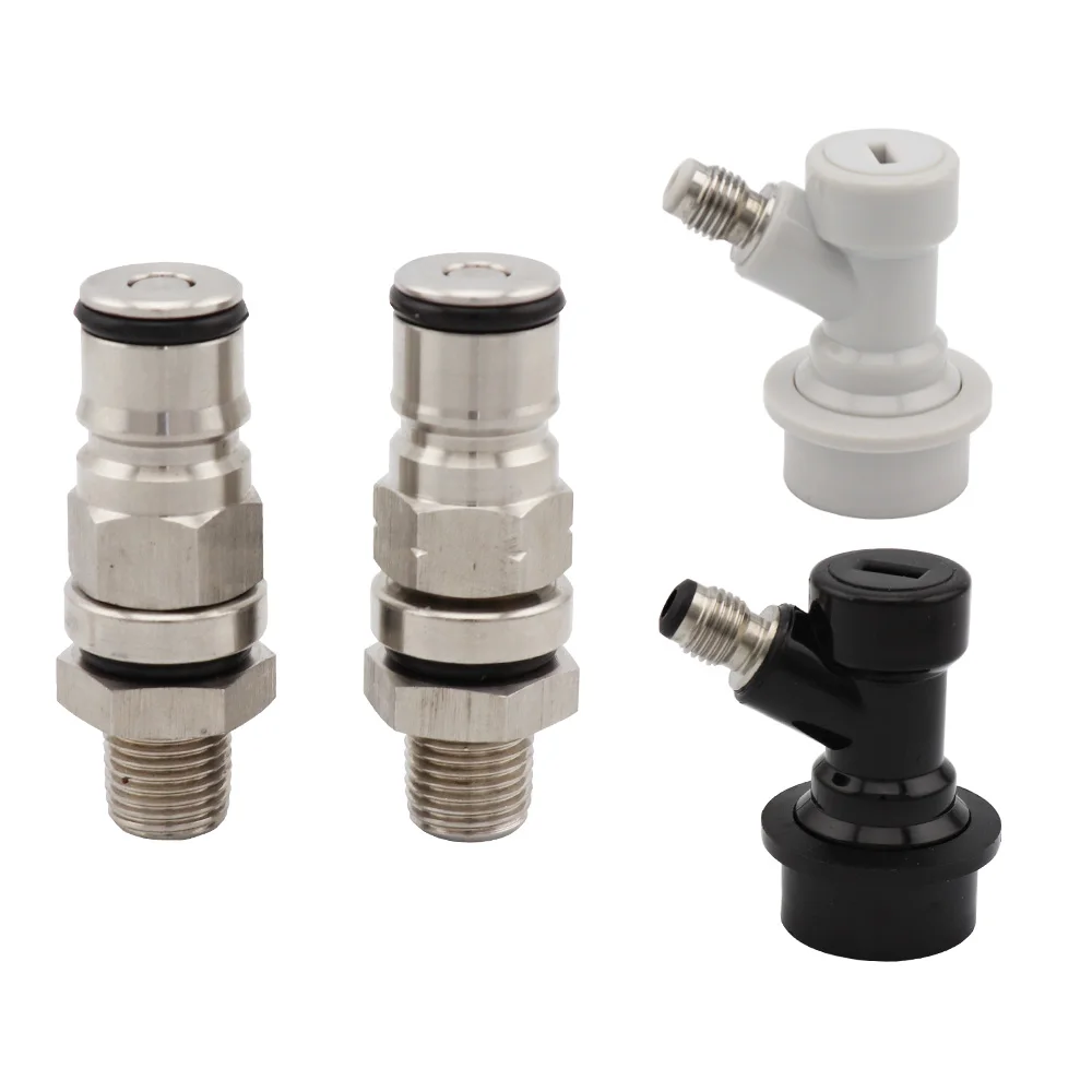 Homebrew-19-32-18-Ball-Lock-Post-with-1-4-Inch-BSP-Thread-Bulkhead-Kit ...