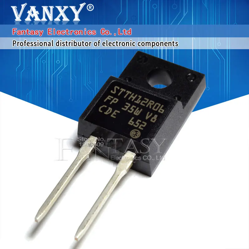 5pcs-STTH12R06FP-STTH12R06-TO220F-2-STTH5R06FP-STTH8R06FP-STTH15R06FP ...