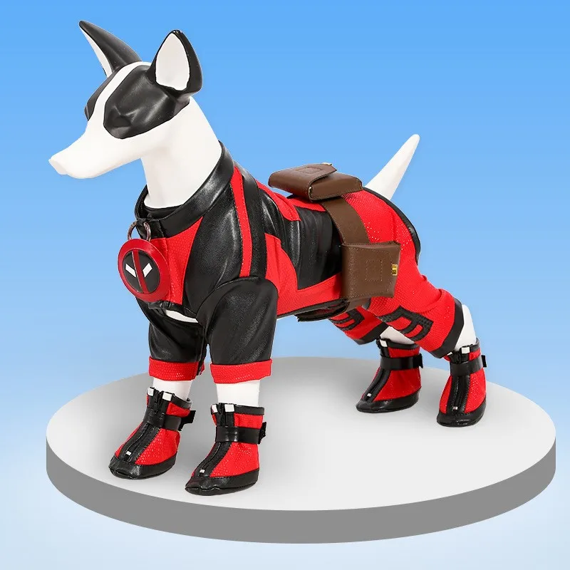 Ropa-de-juego-de-rol-para-perros-y-mascotas-traje-rojo-para-Halloween ...