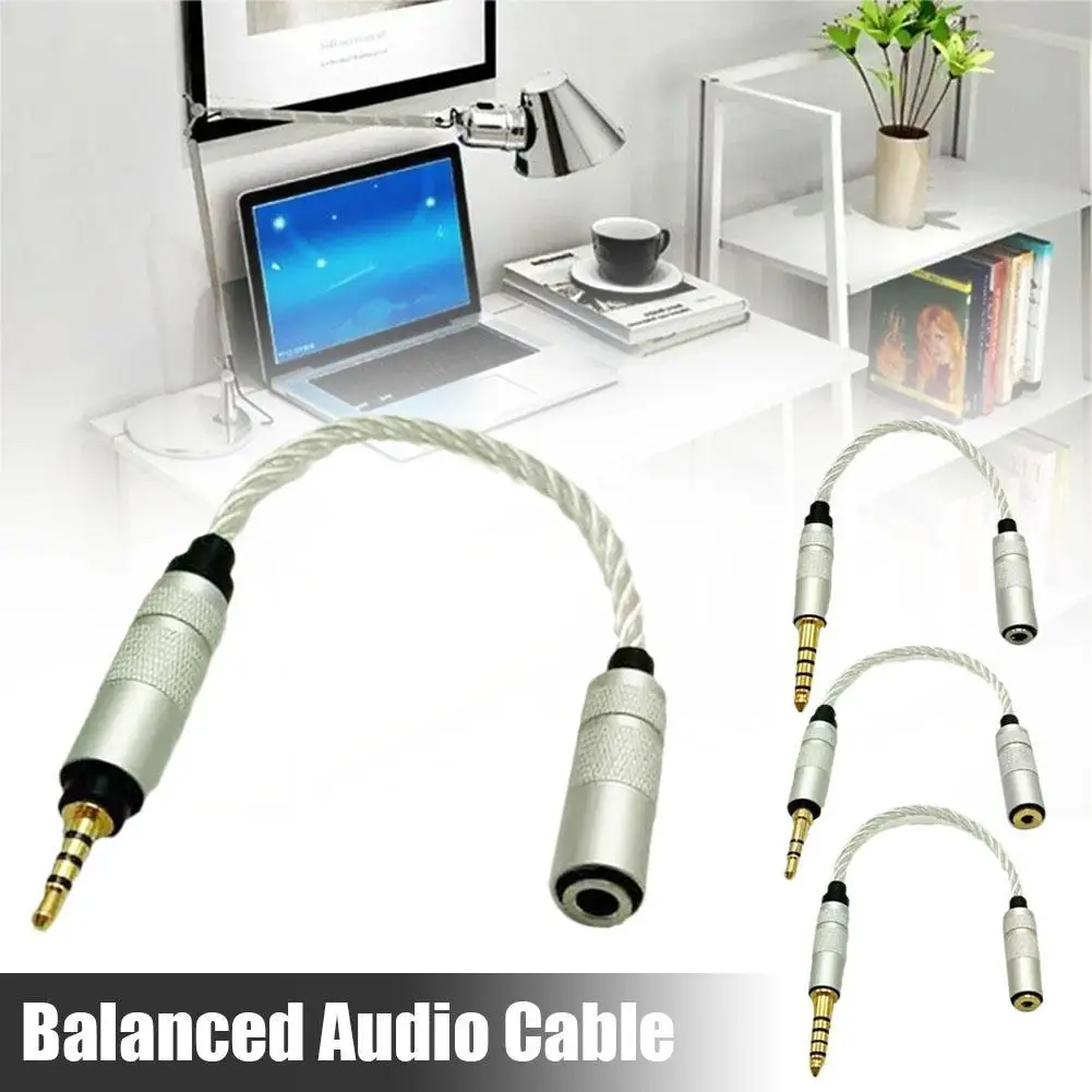 1-Pcs-4-4-3-5-2-5mm-Balanced-Audio-Adapter-Cable-Headphone-Conversion ...