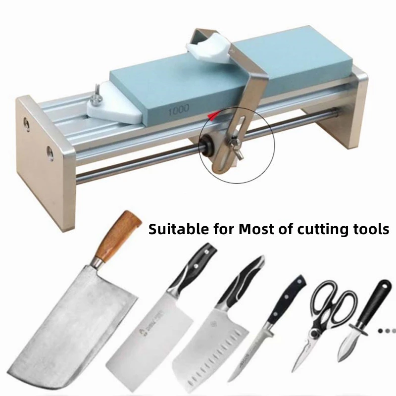 Fixed Angle Sharpening Frame Knife Sharpener Stone Tools Aluminum ...