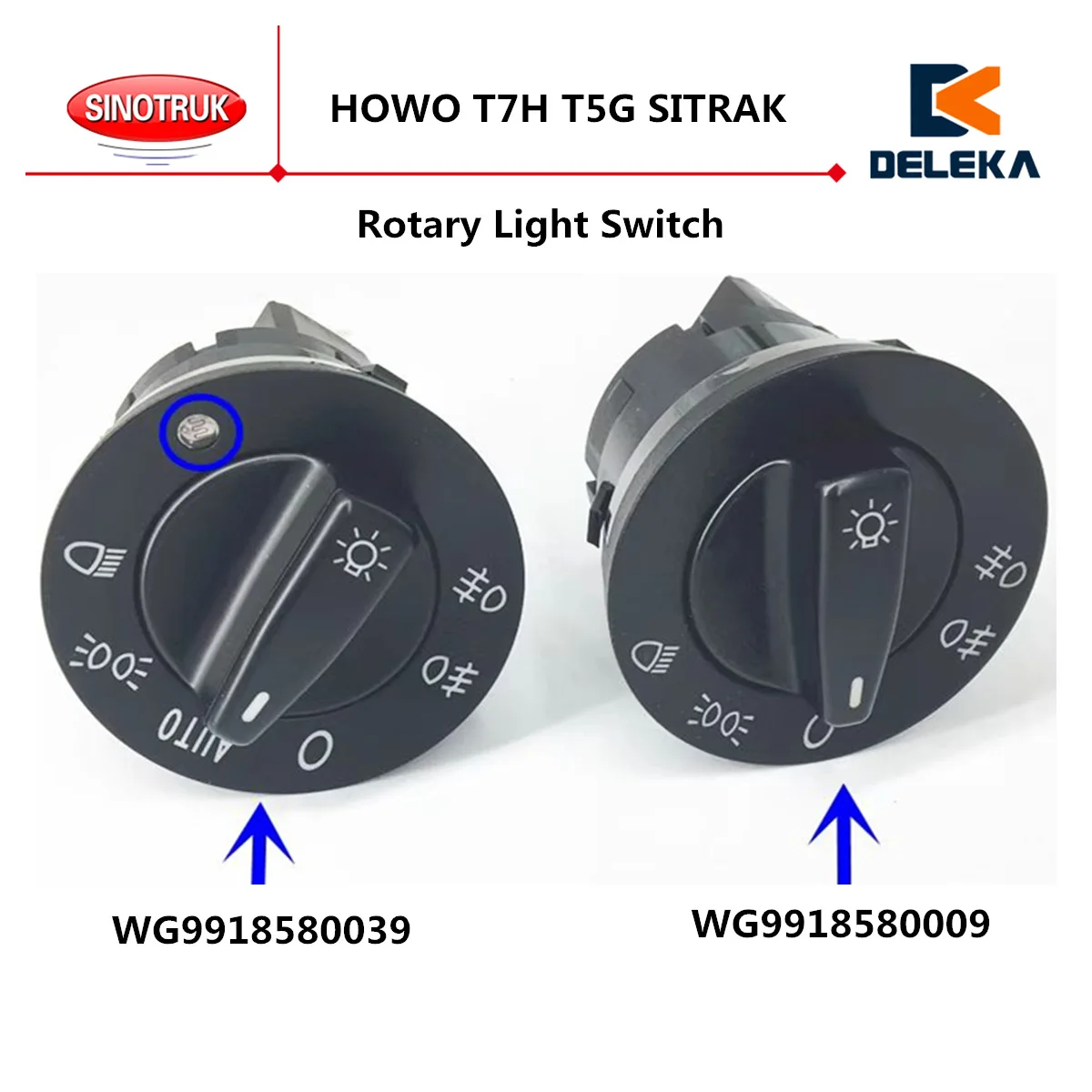 WG9918580009-Rotary-Light-Switch-WG9918580039-For-CNHTC-SINOTRUK-HOWO ...